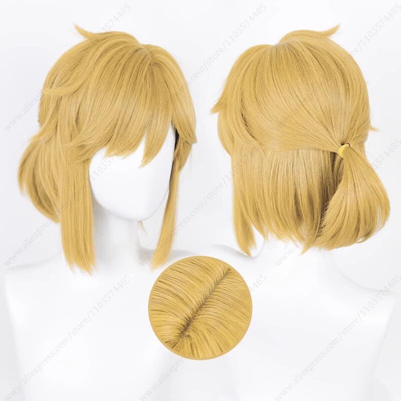 Синтетический парик для косплея Link 29см/50см Wig B
