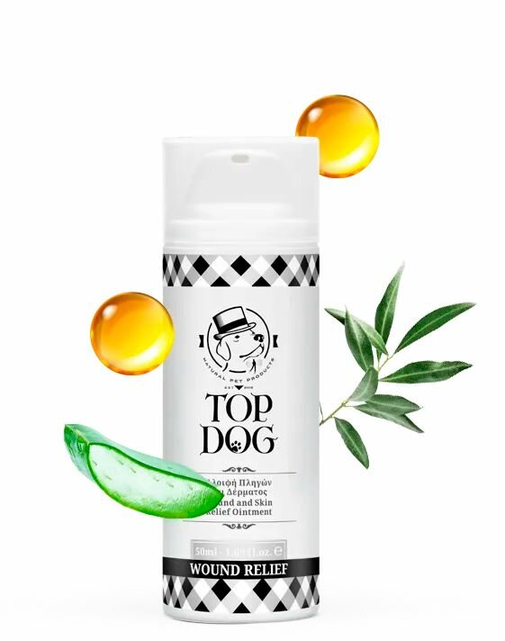 Мазь заживляющая для собак и кошек TopDog Wound Relief