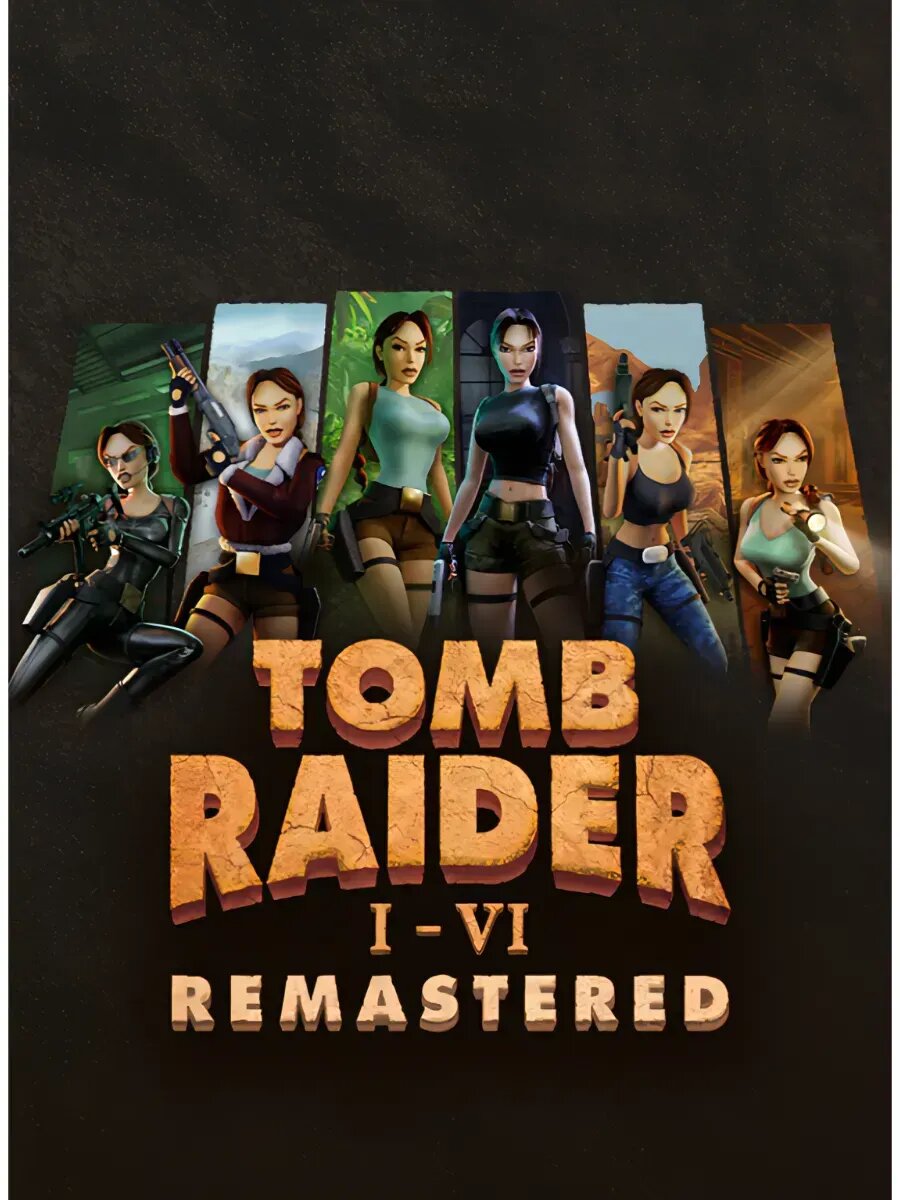 Tomb Raider I-VI Remastered, игра для ПК (на флешке USB)