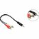 Cablexpert Кабель Jack3.5-M --> 2RCA-M 0.2м
