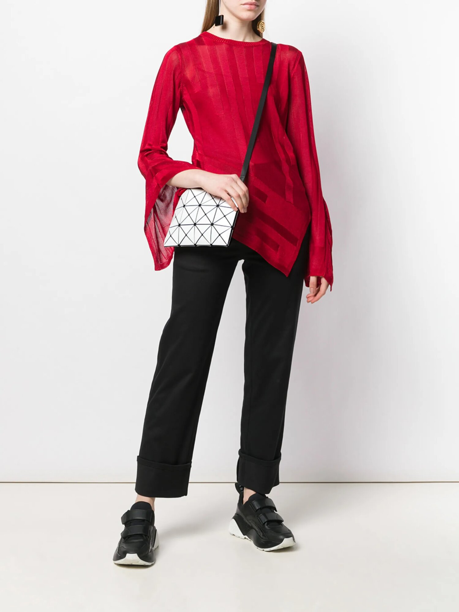Сумка Bao Bao Issey Miyake 'Lucent', белый — фото 1