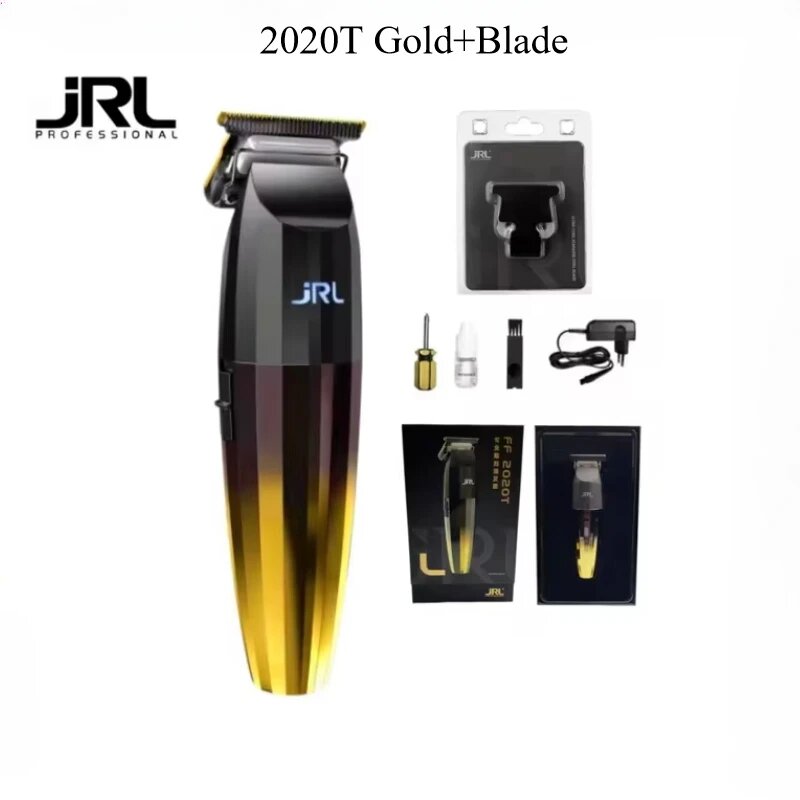 Машинка для стрижки JRL JRL 2020c 2020t AU-штекер, Gold T Blade