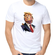 Футболка с Трампом, размер (50)L, белый