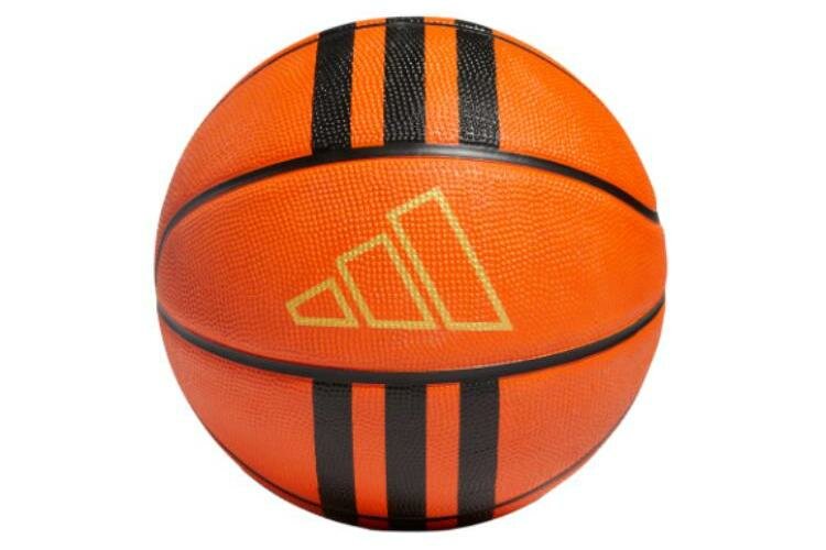 Баскетбольный мяч унисекс Adidas Rubber Black Gold, размер 7