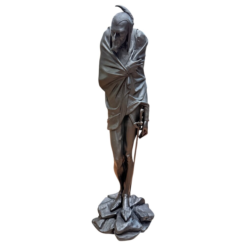 Чугунная скульптура "Мефистофель" (б/р) 1920-1930 гг. Касли, СССР