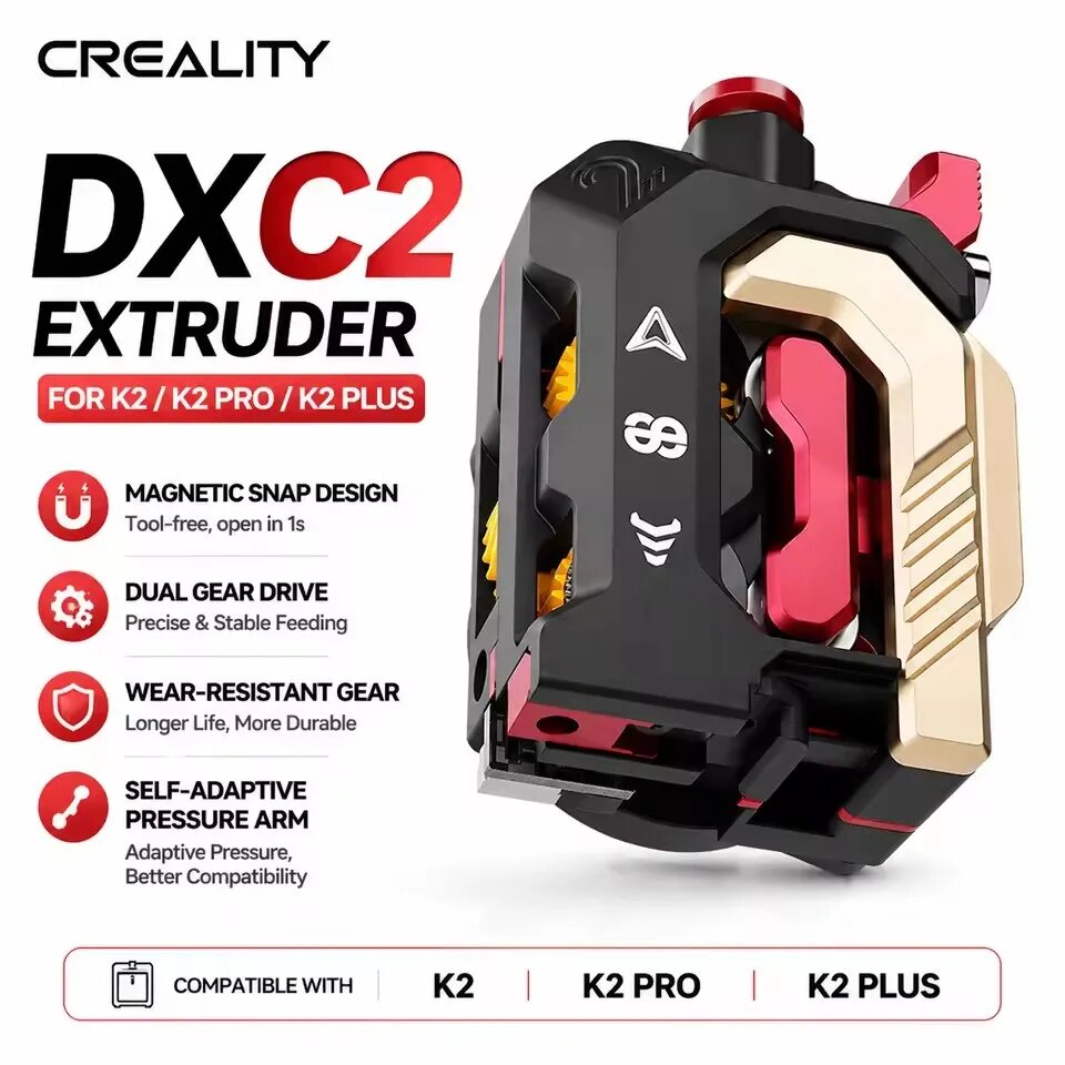 Creality Devil Design DXC2 Экструдер для 3D-принтеров