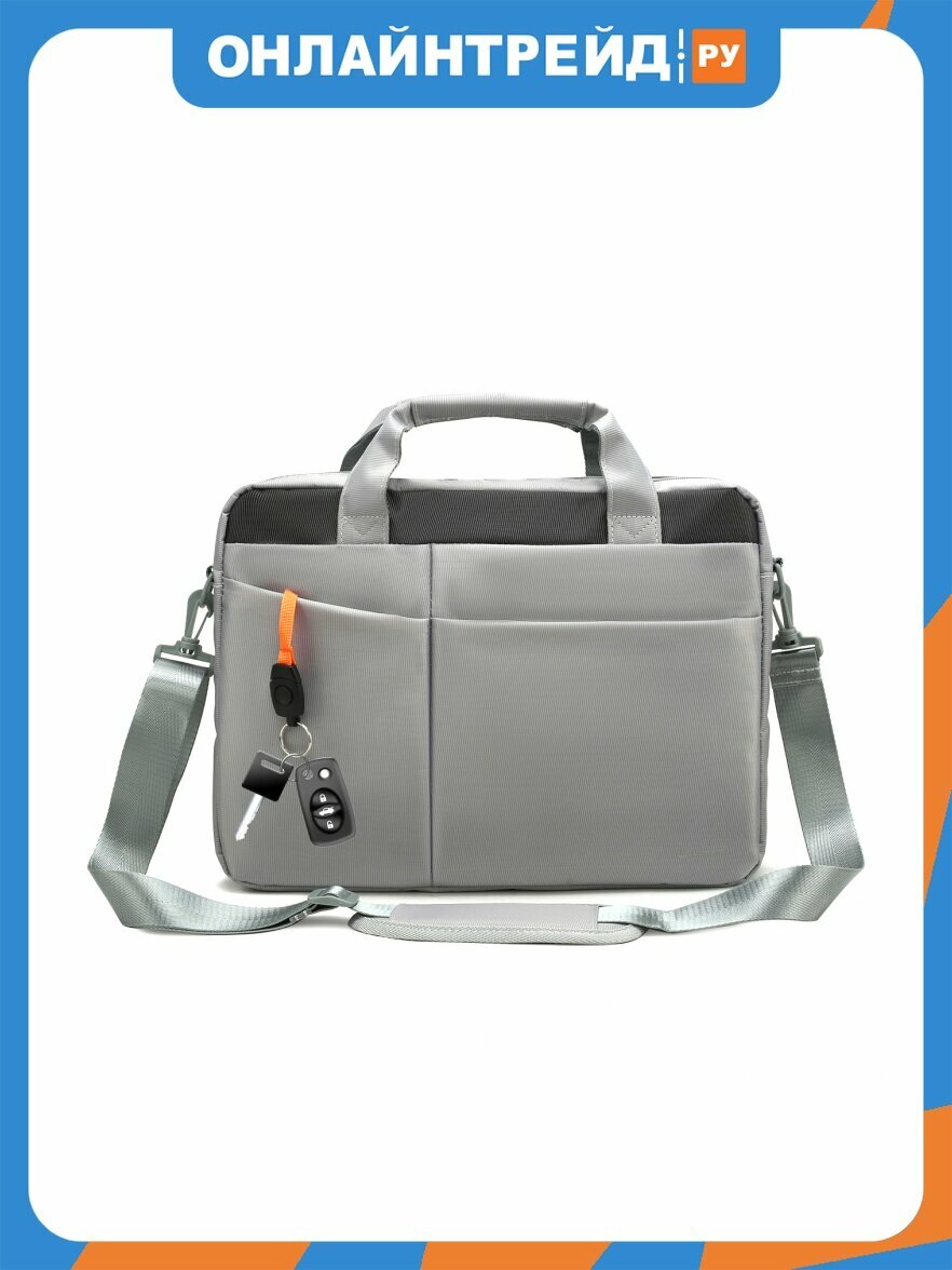 Сумка для ноутбука Lamark 15.6" L245 Light Grey