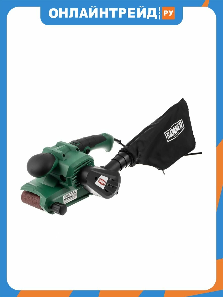 Ленточная шлифовальная машина Hammer LSM900D 900Вт 290м/мин лента 457x75мм