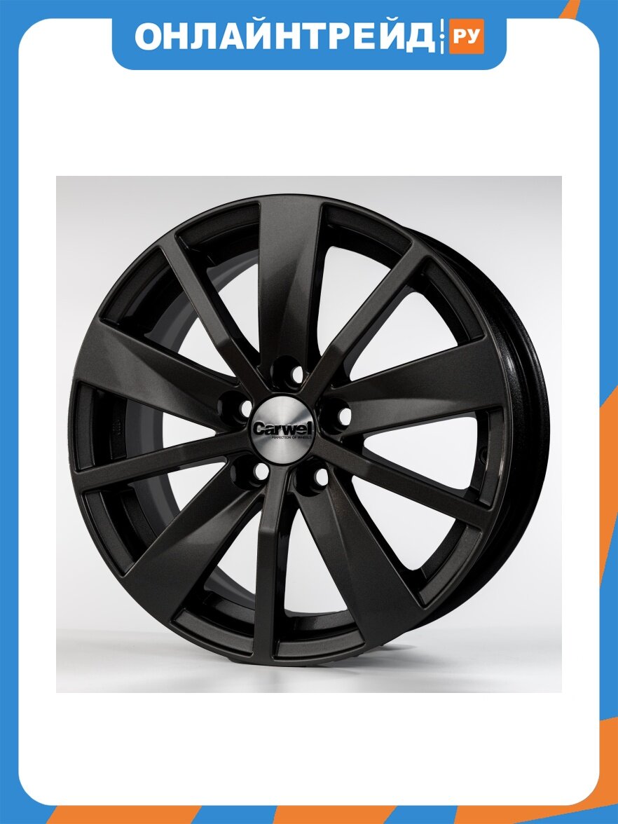 Диск Carwel Имлес 165 6x15/5x100 D57.1 ET38 BK