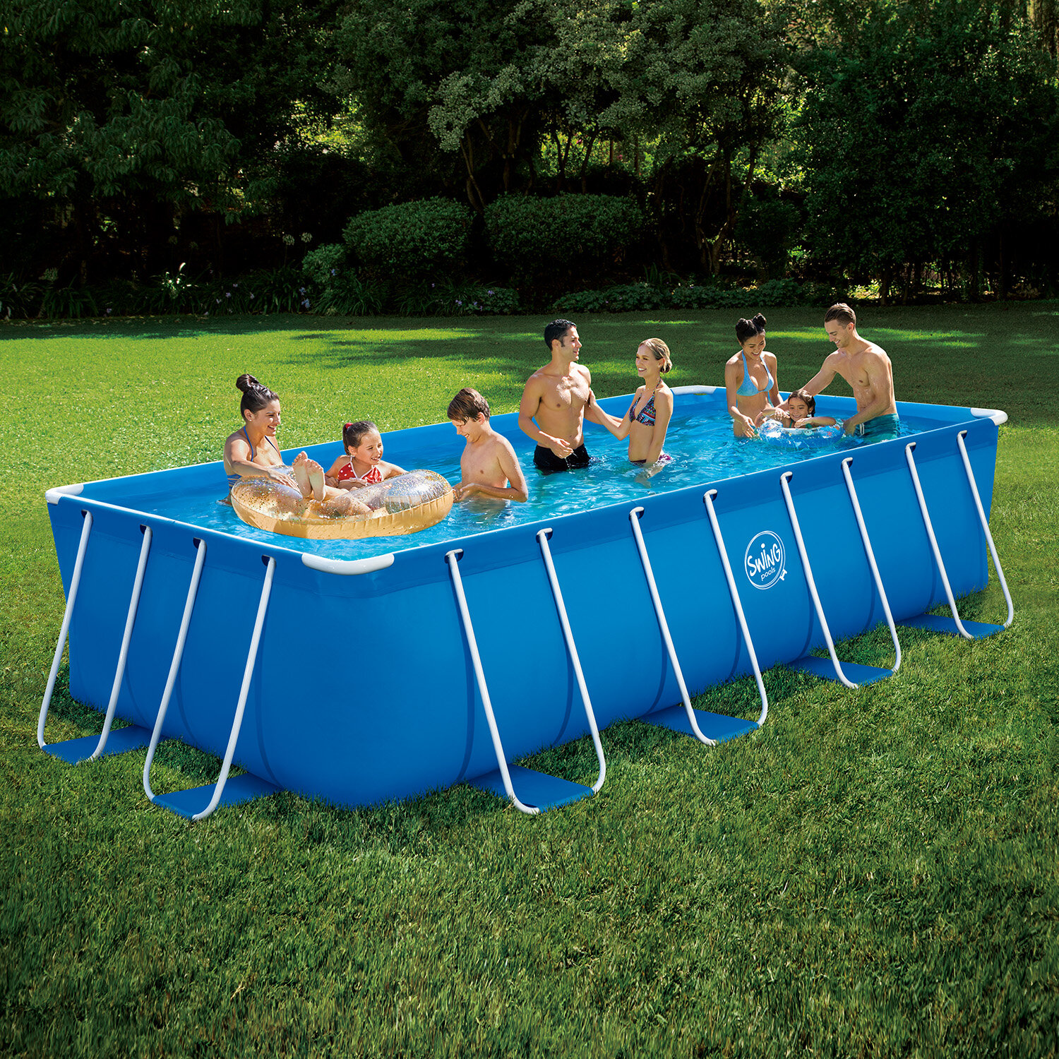 Каркасный бассейн Swing pools 488х244х107 см (комплект), P20-1642-С