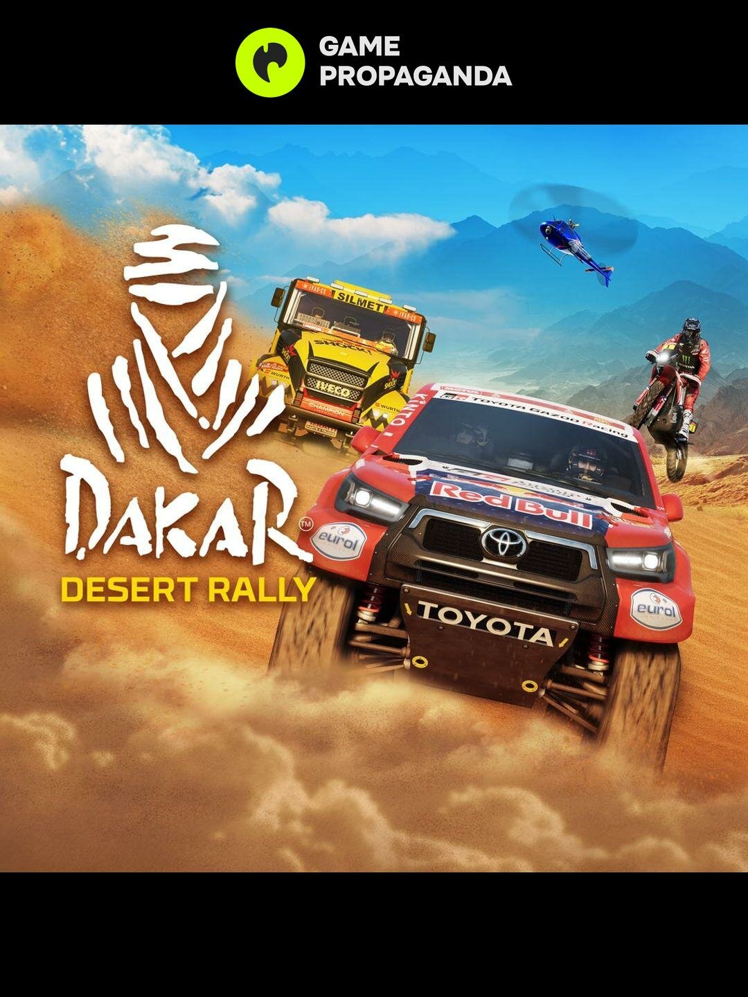 Игра Dakar Desert Rally PS4, PS5 + 201 TRY на баланс PSN. Турция. Цифровая версия