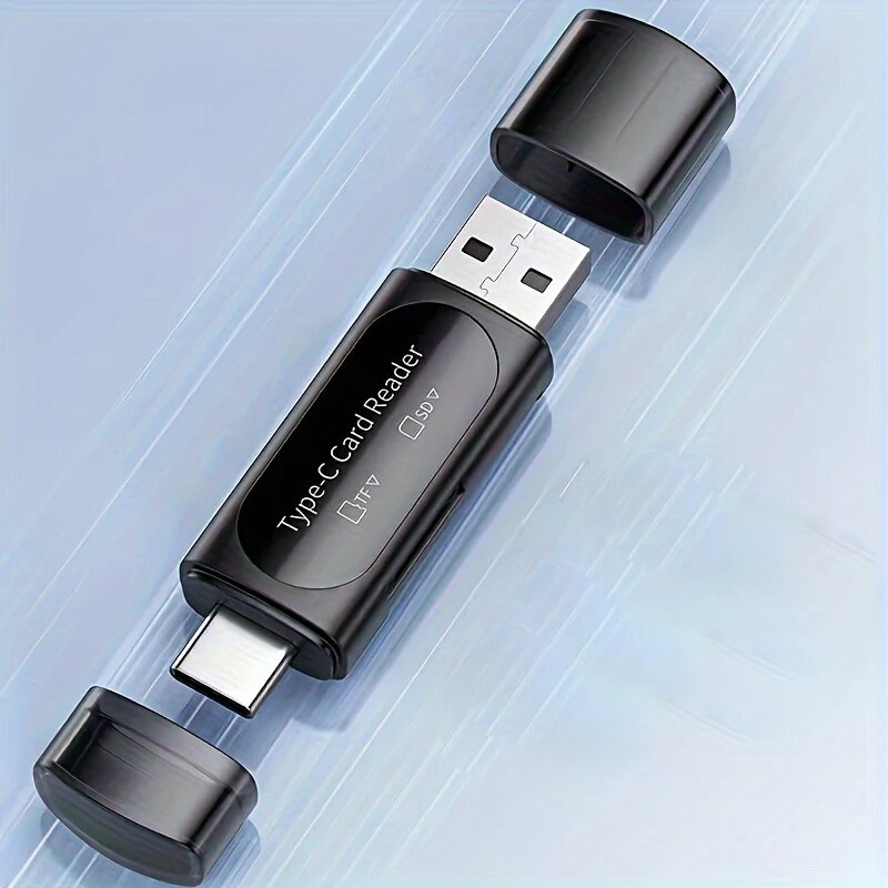 4-в-1 USB адаптер для карт памяти