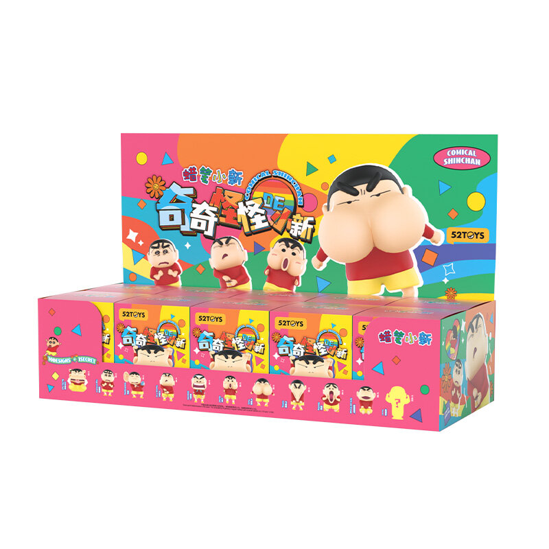 Набор таинственных коробок унисекс 52TOYS Crayon Shinchan Strange, 10 шт.