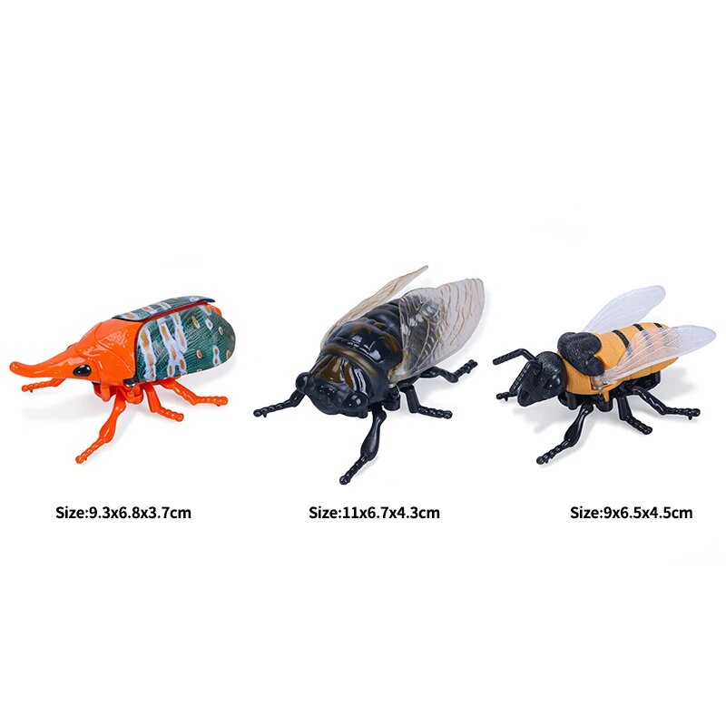Заводные игрушки насекомые WiBen 3pcs