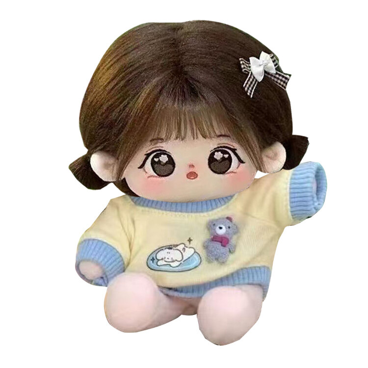 Куклы унисекс LELEYU, Little Dazed Doll+Ice Cream Sweatshirt[No Hair Accessory], 20CM EU