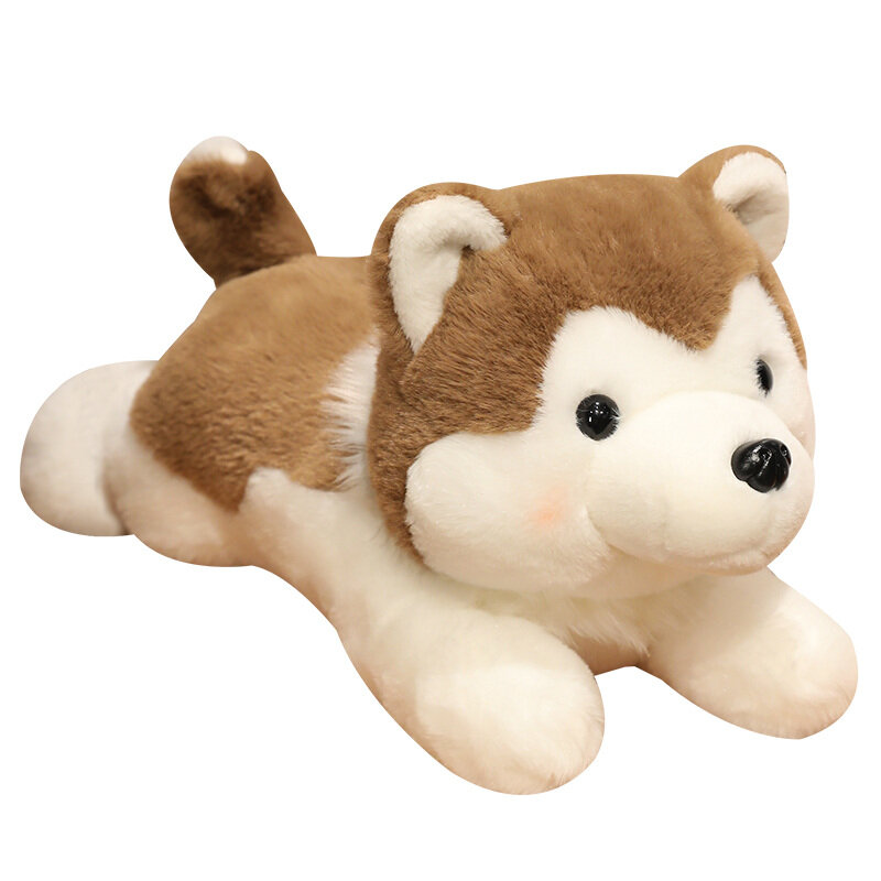 Плюшевый хаски унисекс OUYIN, Brown, 30CM EU
