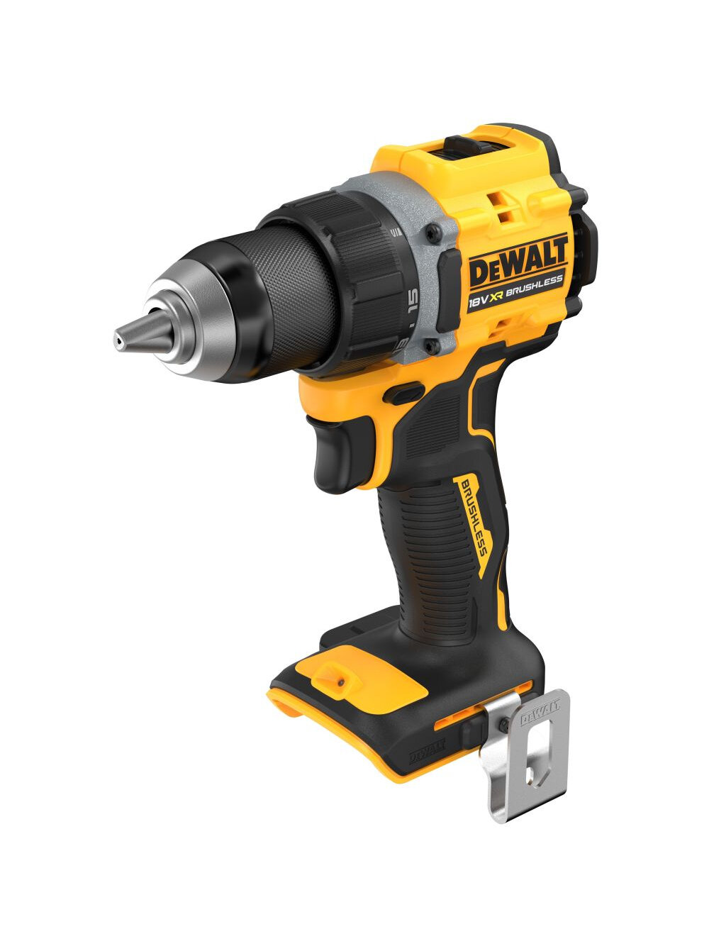 Шуруповерт DeWalt DCD794NT-XJ, бесщеточный, 18В, без аккумулятора и зарядного устройства