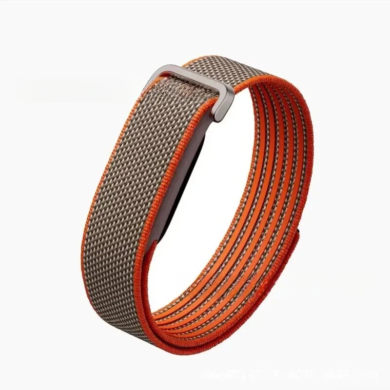 Нейлоновый ремешок для Google Fitbit Air Loop Оранжевый, brown
