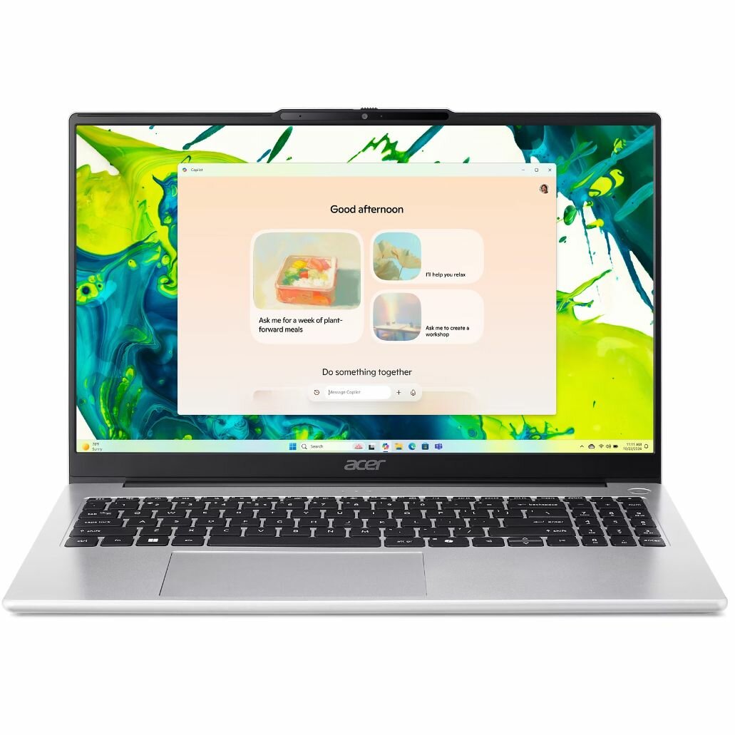 Ноутбук Acer NX. DJZEX.001 15.6", Ryzen 5 (7000 Series) 7430U, 16Gb, SSD 512Gb, без ОС