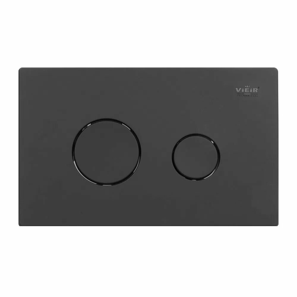 Клавиша для инсталляции черный с круглыми кнопками VRQ61B-C Vieir