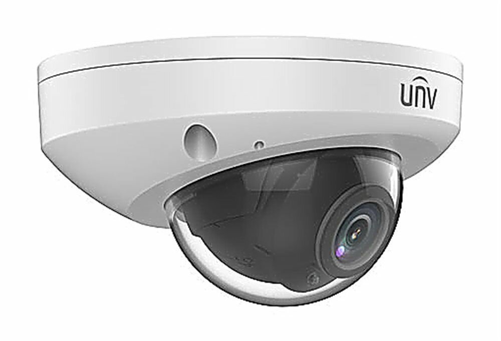 Uniview IPC314SB-ADF28K-M12-I0 Видеокамера IP купольная антивандальная