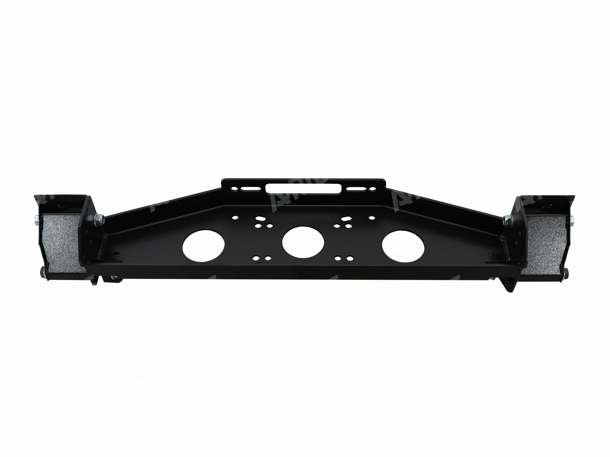 Площадка лебедки на Chevrolet Niva (2009 - ), для установки в штатный бампер, Арайд, 00641.05