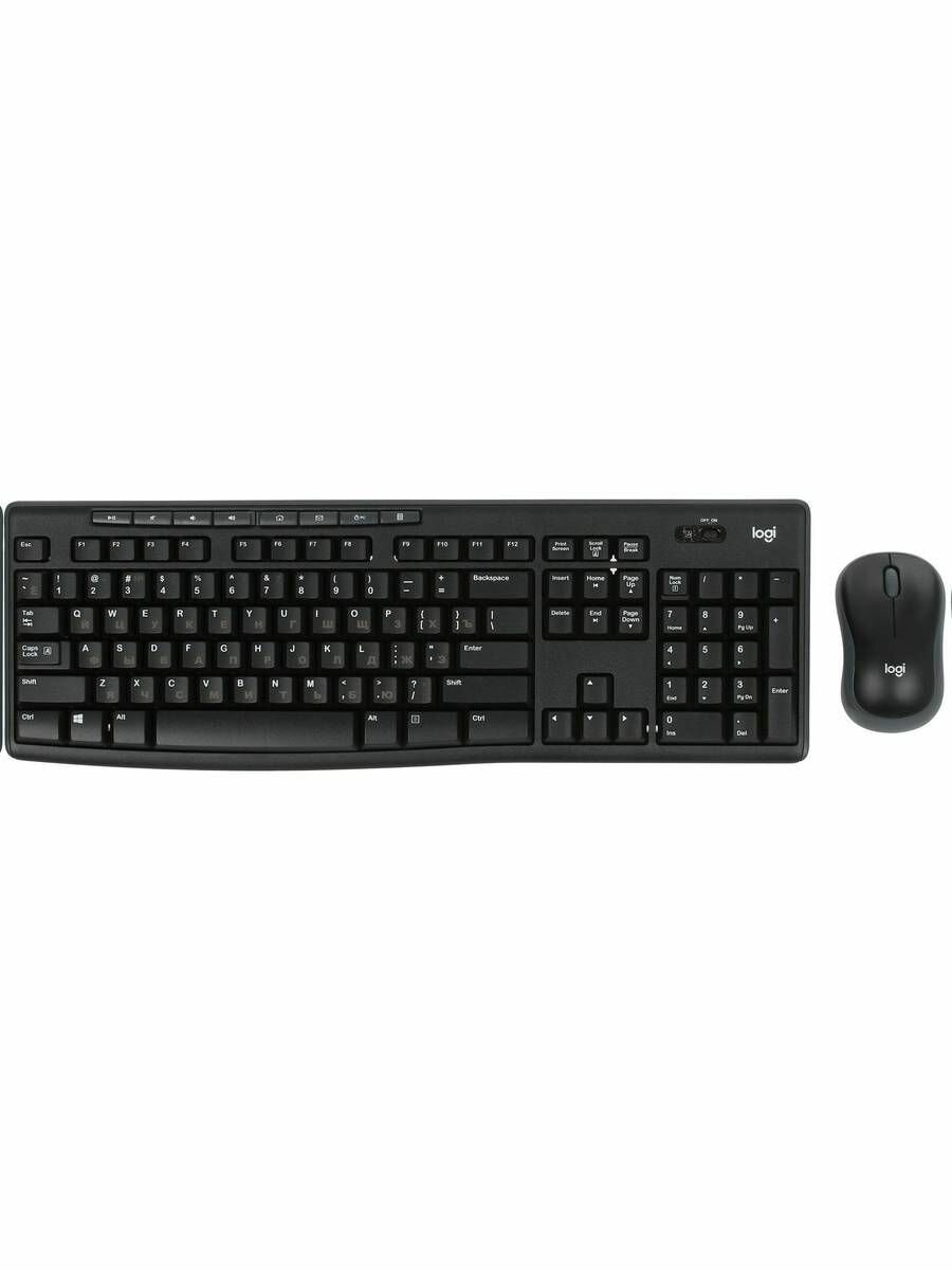 Беспроводной комплект клавиатура + мышь Logitech MK270 (920-003381) Уцененный товар