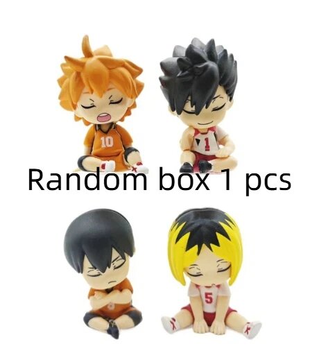 Фигурка аниме Haikyuu, Random box, 1 шт, оранжевый