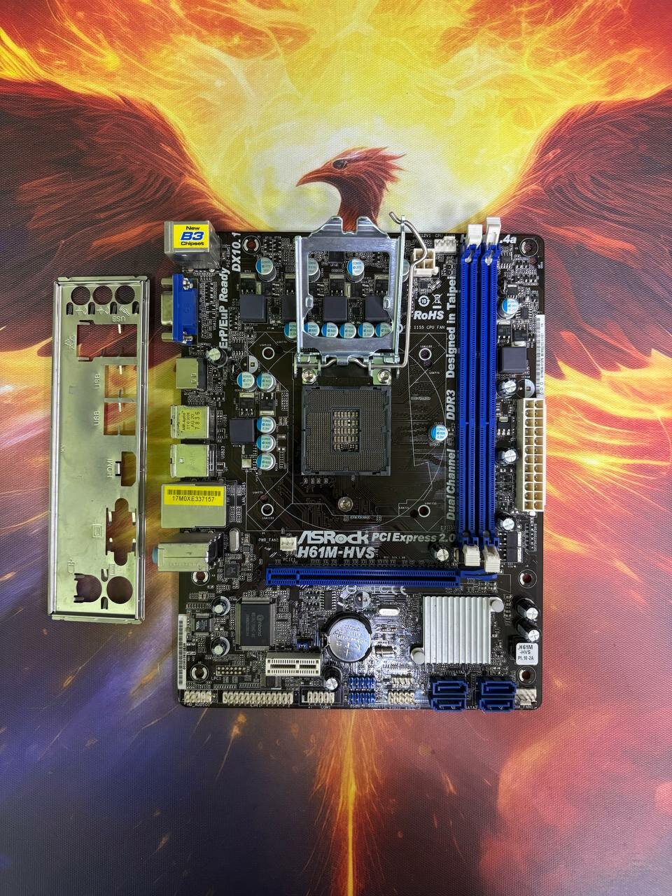 Материнская плата ASRock H61M-HVS Socket 1155