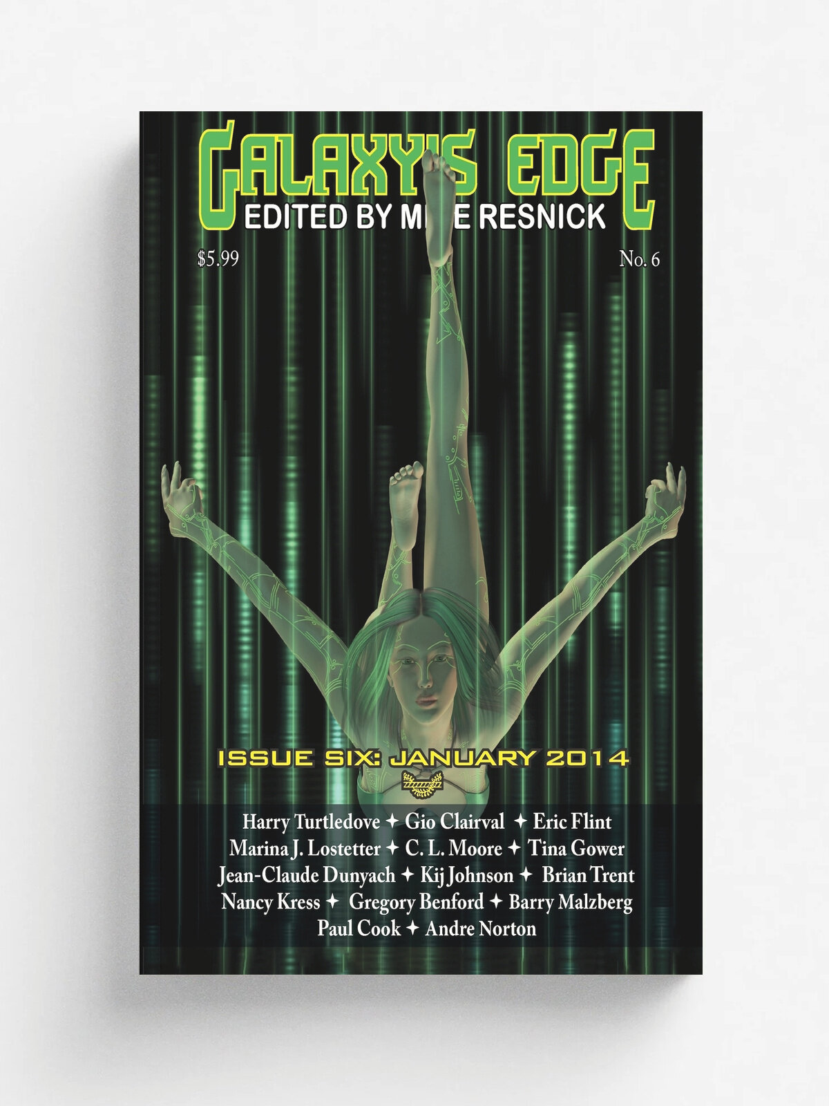 Galaxy's Edge Magazine. Issue 6, January 2014