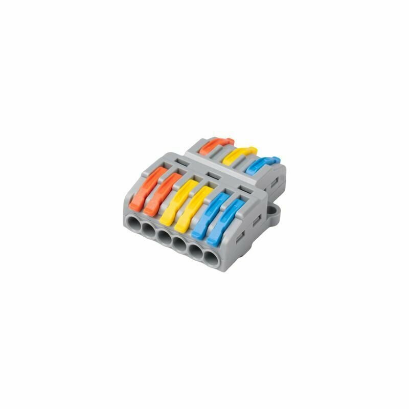 Клемма монтажная СМК PTC-3P 4236 450В 32А 0.08-2.5(4.0)кв. мм JazzWay 5074040