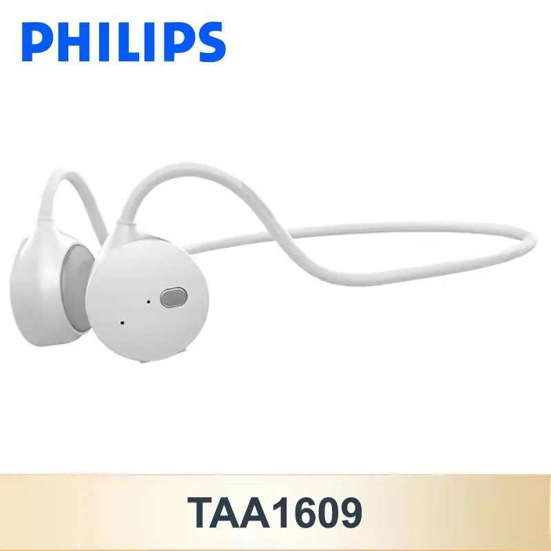 Беспроводные Наушники Philips TAA1609 С Костной Проводимостью, Bluetooth, Белый, White