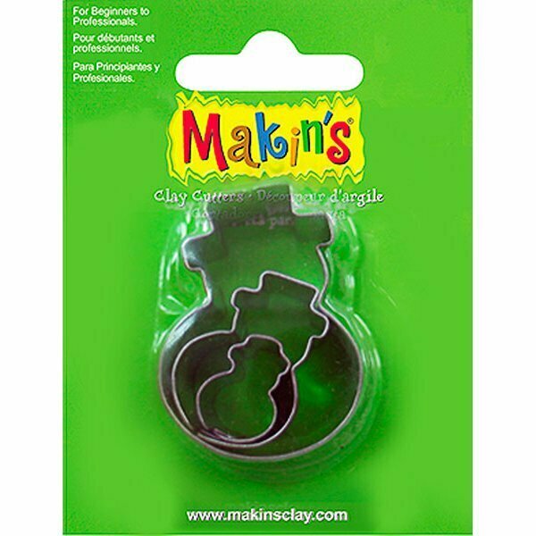 Набор каттеров Makin's Снеговик, 3 шт (MAK36015)