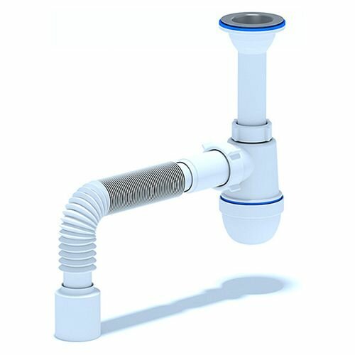 RU-АП C0510 Сифон Ани 1.1/2"* 40 с гибкой трубой 40х50