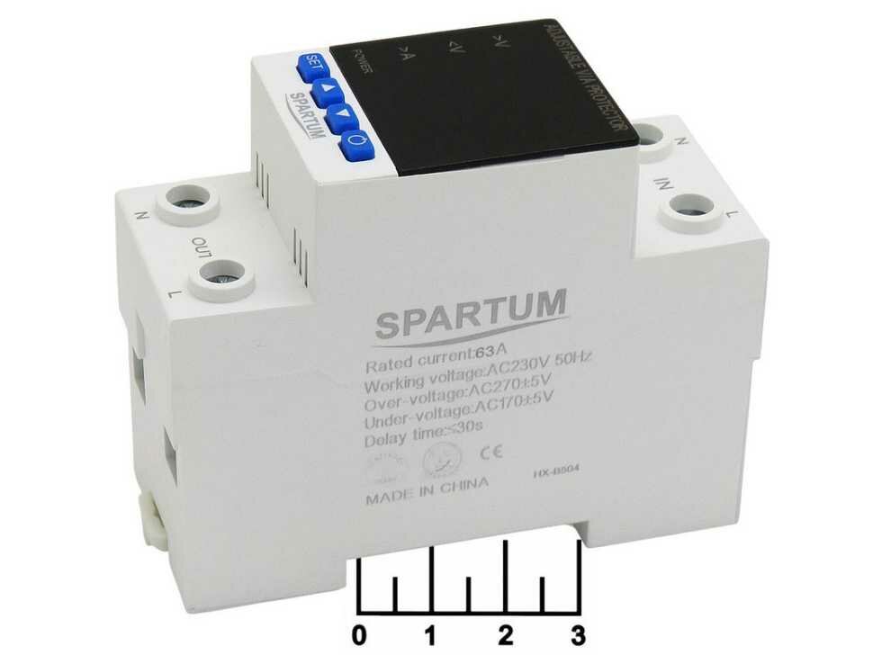 Реле контроля напряжения LS11-0070 Spartum 63A