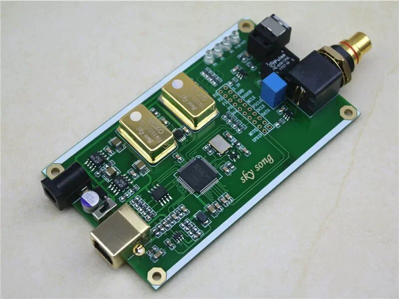 XMOS XU208 DAC, Цвет: 0.1mm