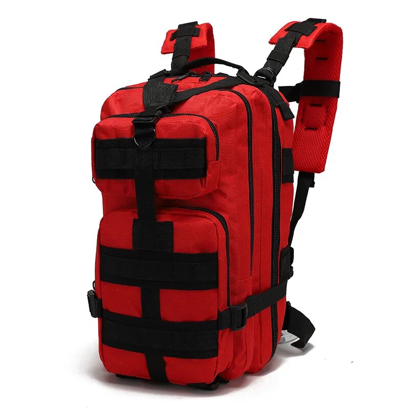 Тактический рюкзак 3-в-1 Хаки Нейлон 30 л RED