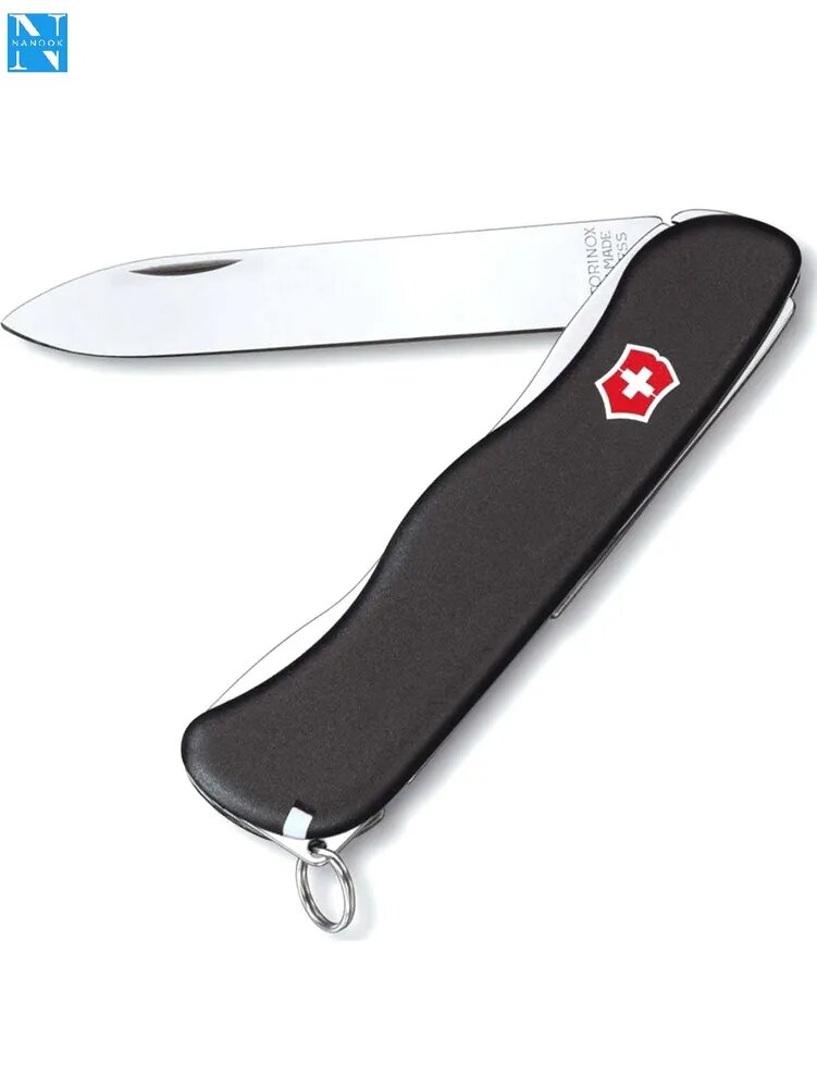 Нож перочинный VICTORINOX Sentinel 0.8413.3, 111 мм, 4 функции, черный