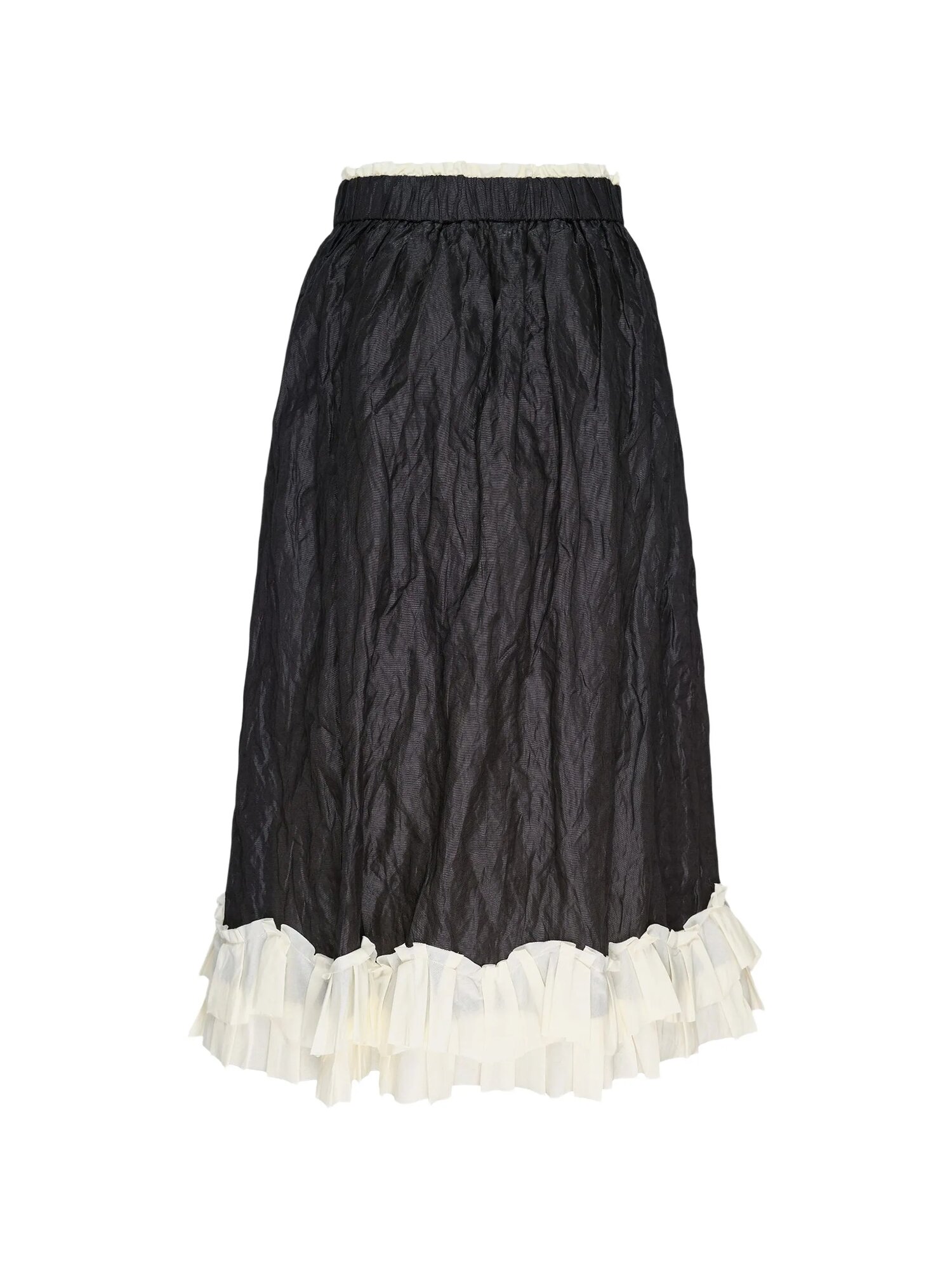 Юбка RENLI SU Ruffled A-line midi skirt, размер 46 — фото 1