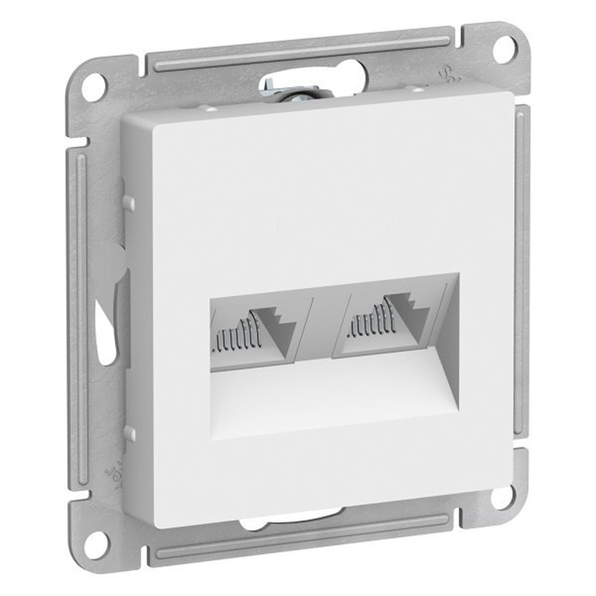 Розетка компьютерная RJ45 Cat.5 Schneider Electric W59, белый, RSI-251KK5E-1-86