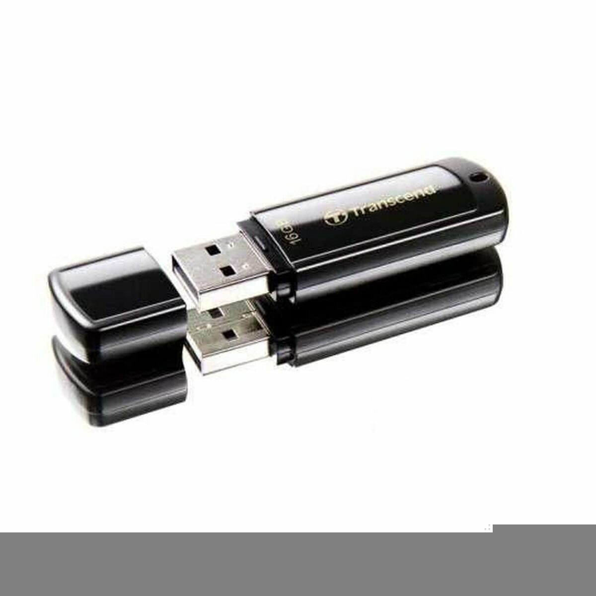 Флеш-память USB 16Gb Transcend Jetflash 350, черный (TS16GJF350), 10шт.