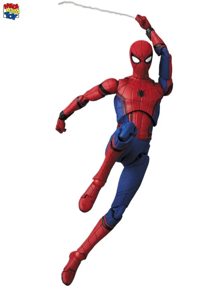 Фигурки Medicom Toy Mafex Marvel Legends Series Action Figures Spider-Man(103)-15cm; Марвел фигурки