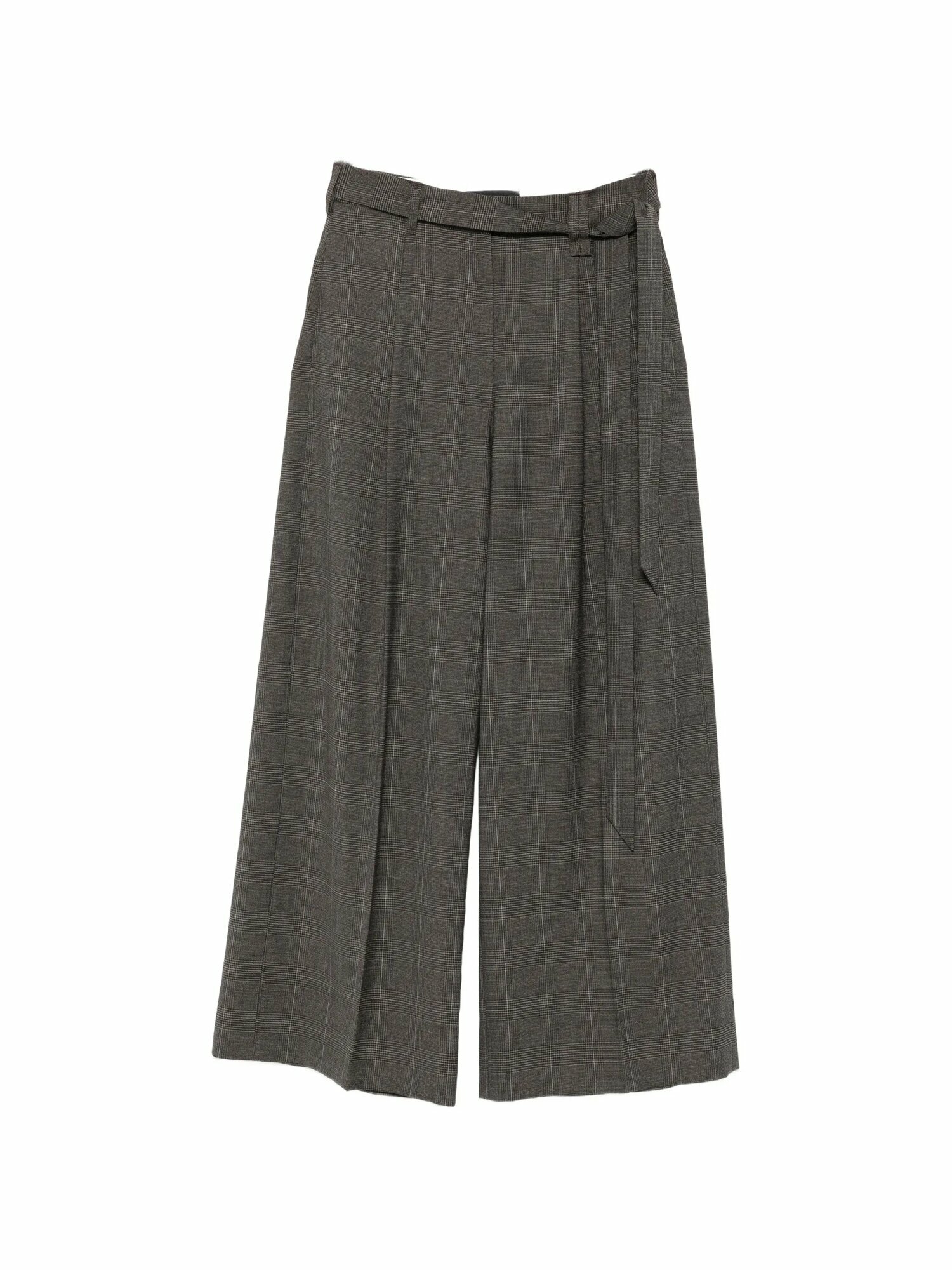 Брюки Prince of Wales check belted trousers