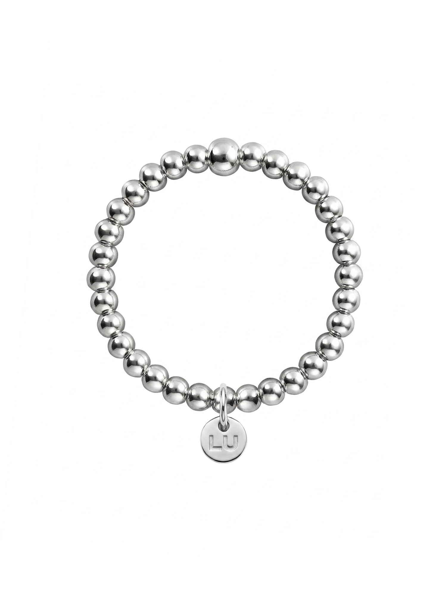 Кольцо LU Jewel, размер 16, ширина 2 мм, серебряный