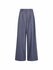 Брюки DRHOPE Pleated palazzo pants, размер 40, серый