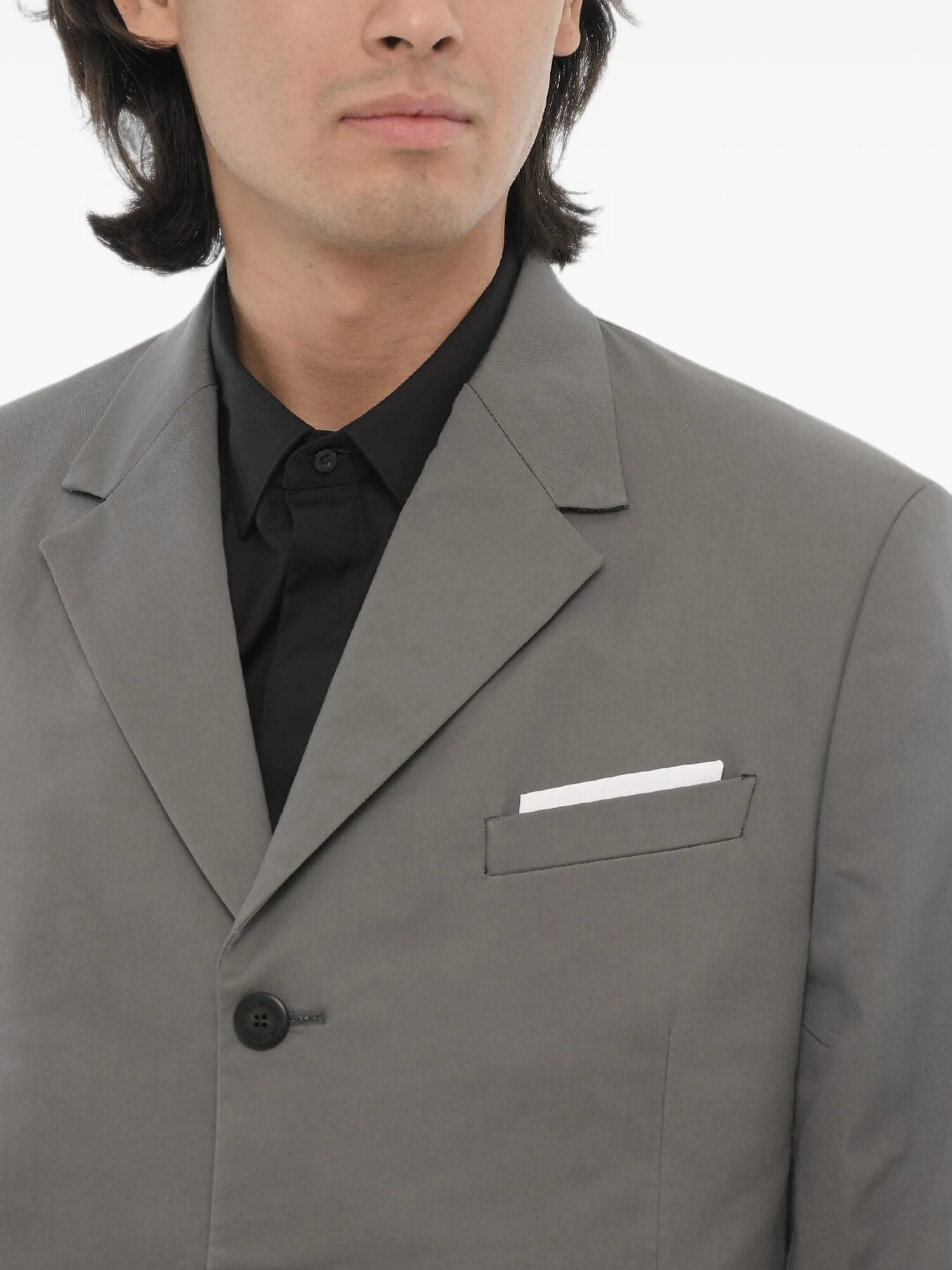 Куртка Neil Barrett Single-breasted flap-pocket jacket, размер 50 — фото 1