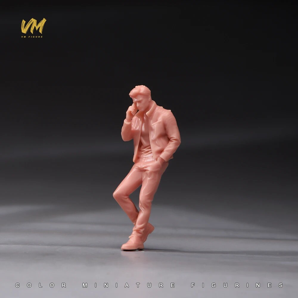 Фигурки людей MAK 1/64 1/43 1/24 1/18 Unpainted 1, 1 to 43