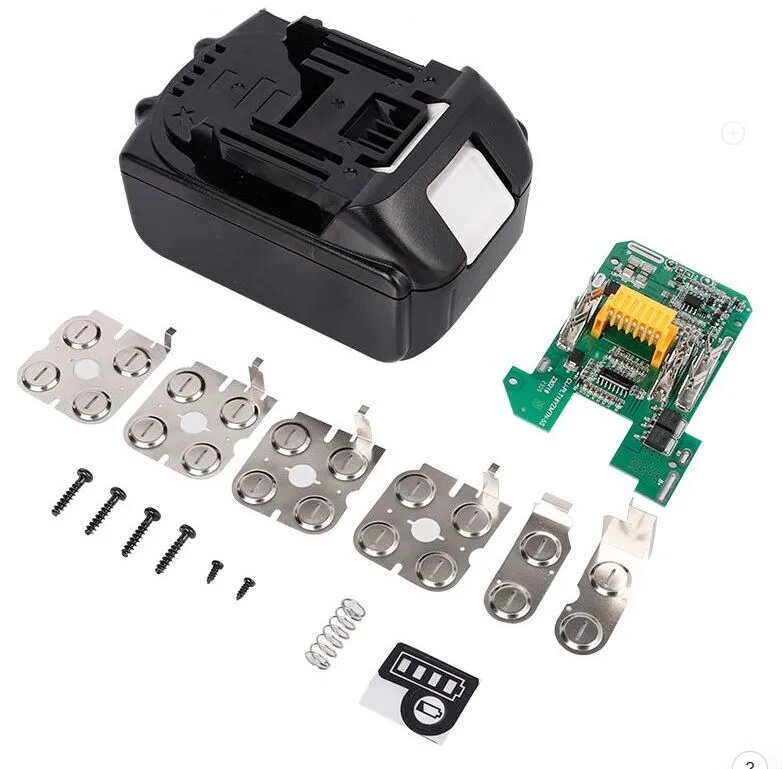 Материал корпуса литий-ионного аккумулятора 18V-BL1830-18650 (1PCS)