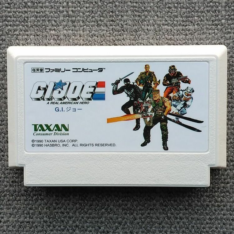 G.I. Joe - Игра 8-битный картридж Famicom - игровой картридж NES (8 bit, японская версия) ретро 8-бит японский Famicom NES