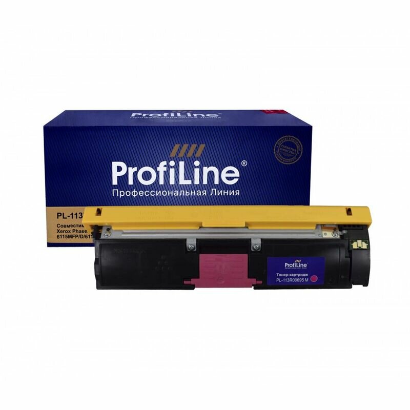 Картридж 113R00695 для Xerox Phaser 6120, 6115, 6115MFP, 6120N ProfiLine пурпурный